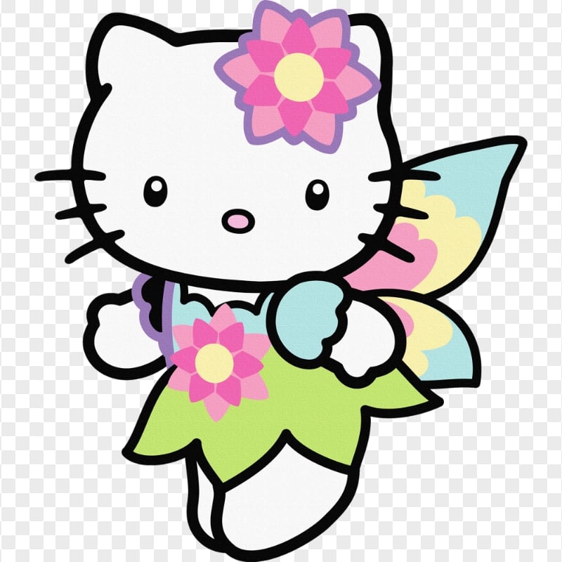 Colorful Adorable Hello Kitty HD Transparent Background | Citypng