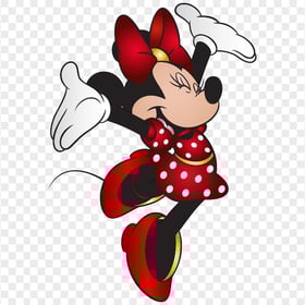 Disney Minnie Mouse Sitting Down Image PNG | Citypng