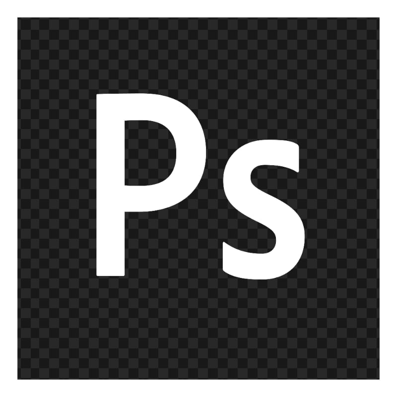 Adobe Photoshop White Square Logo Icon PNG | Citypng