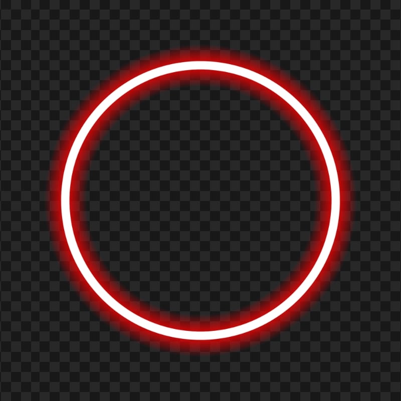 HD Glowing Red Neon Outline Circle PNG | Citypng HD Glowing Red Neon Outline Circle PNG | Citypng
