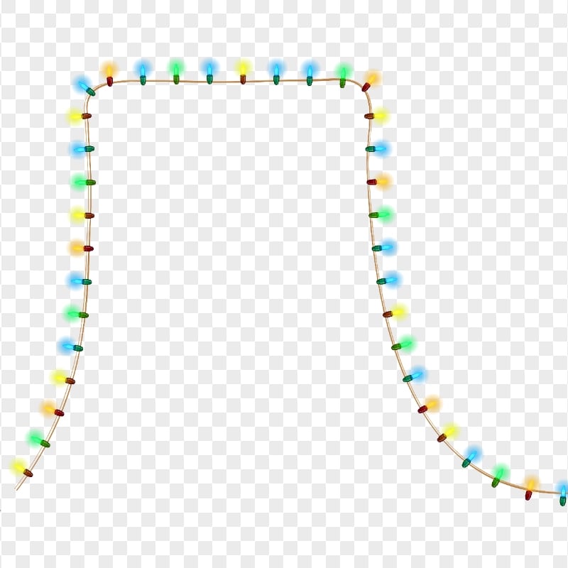 HD Light Bulbs String Frame Clipart PNG | Citypng