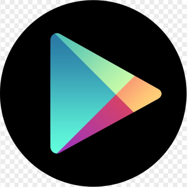 Android App On Google Play Square Icon FREE PNG | Citypng