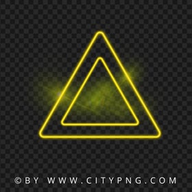 HD Yellow Watercolor Triangle PNG | Citypng