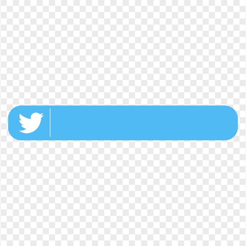 HD Flat Twitter Lower Third Banner Signature PNG | Citypng