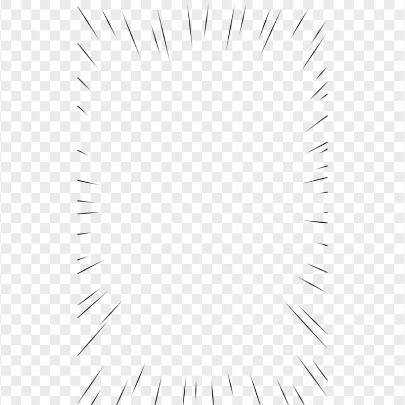 HD Black Comic Frame PNG | Citypng