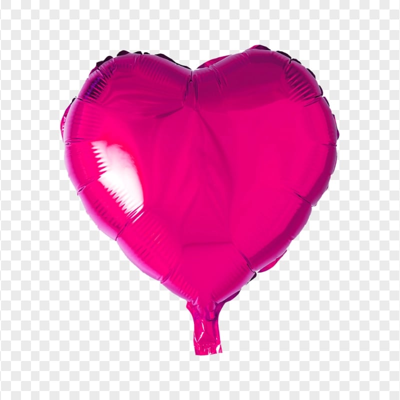 HD Pink Love Heart Balloon Valentine Day PNG | Citypng