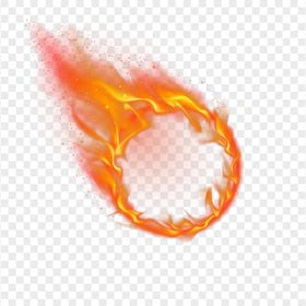 Circle Outline Frame Border Fire Flame | Citypng