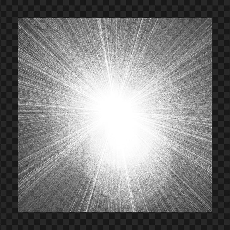 White Sun Rays Effect PNG | Citypng