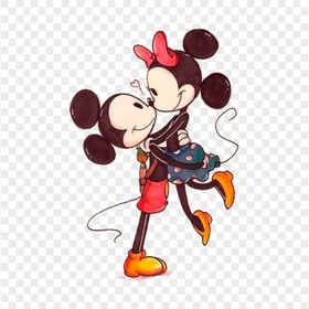 Minnie Mouse Thinking In Love PNG | Citypng