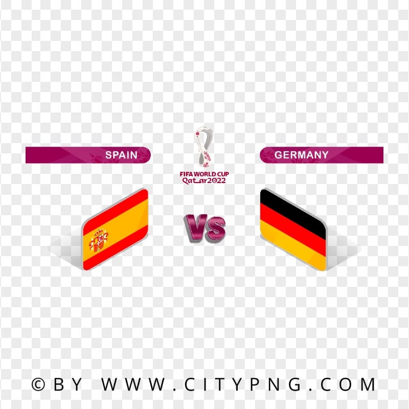Spain Vs Germany Fifa World Cup 2022 FREE PNG | Citypng