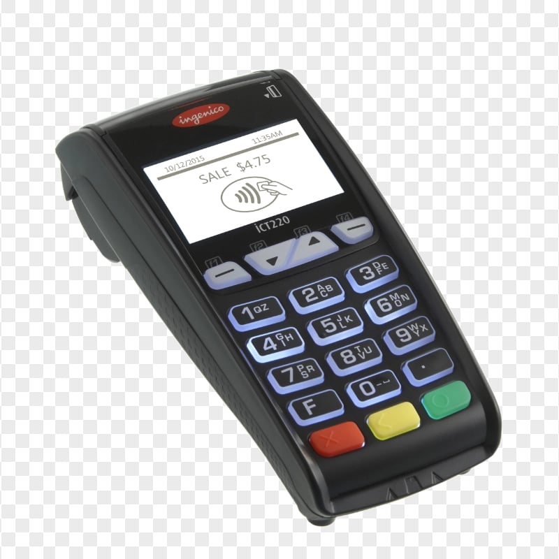 HD POS Credit Card Machine PNG | Citypng