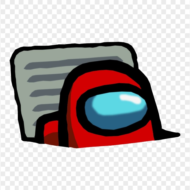 HD Red Character Imposter In Vent Among Us PNG | Citypng