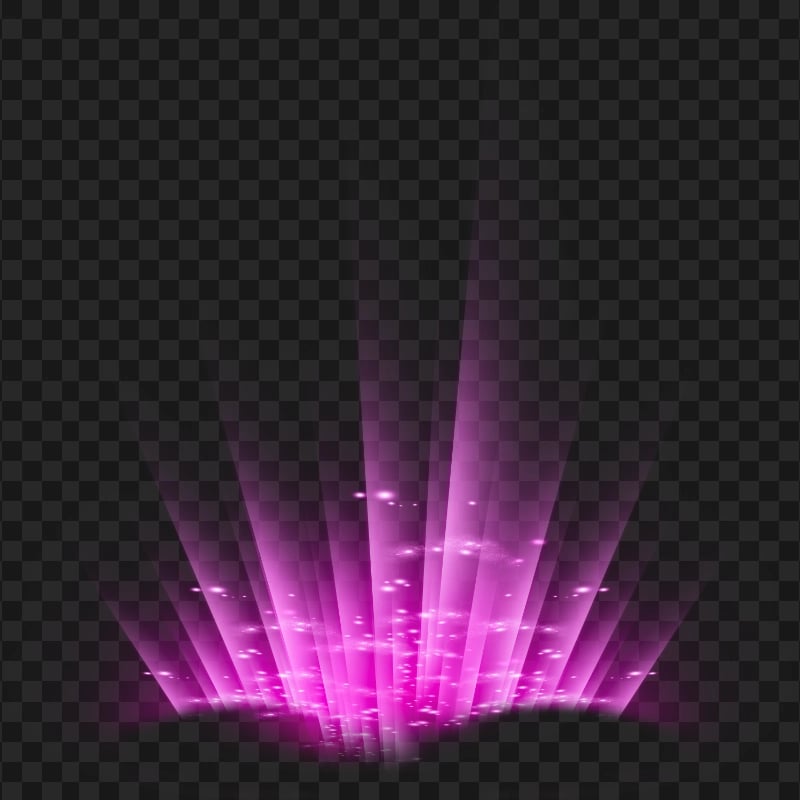 Glowing Pink Rays Effect PNG | Citypng