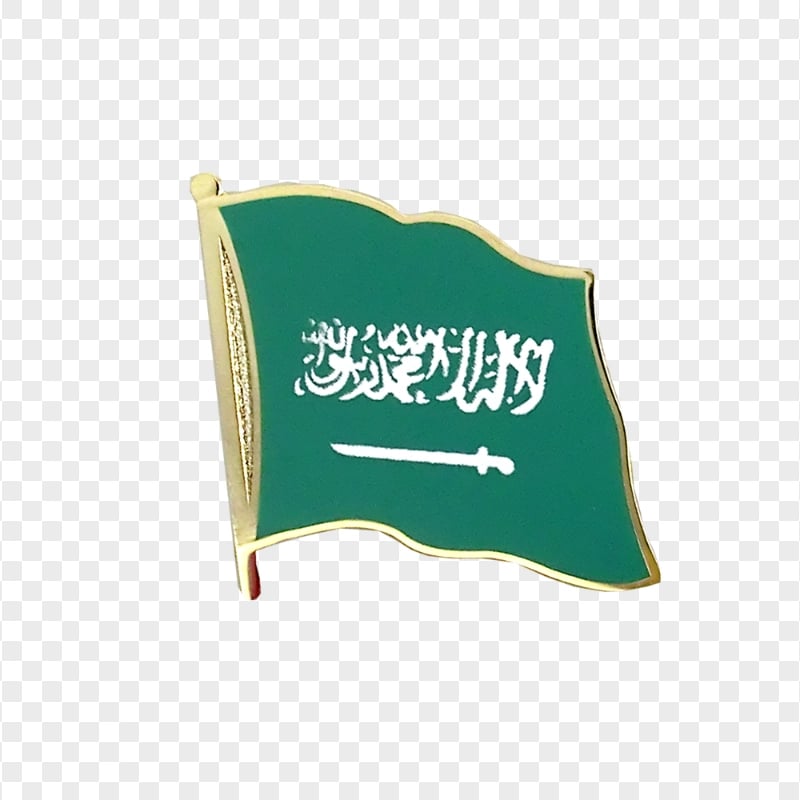 Saudi Arabia Lapel Pin Flag PNG | Citypng