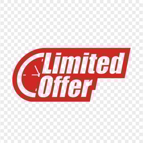 HD PNG Limited Offer Word Label Logo Sign | Citypng