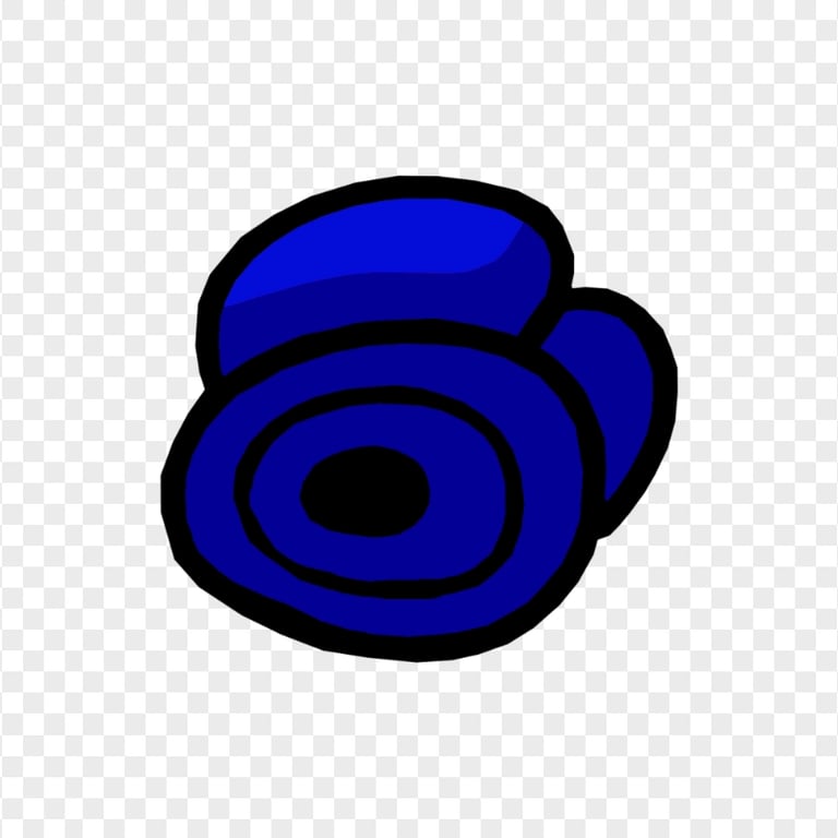 HD Blue Among Us Crewmate Character Dead Body Without Bone PNG | Citypng