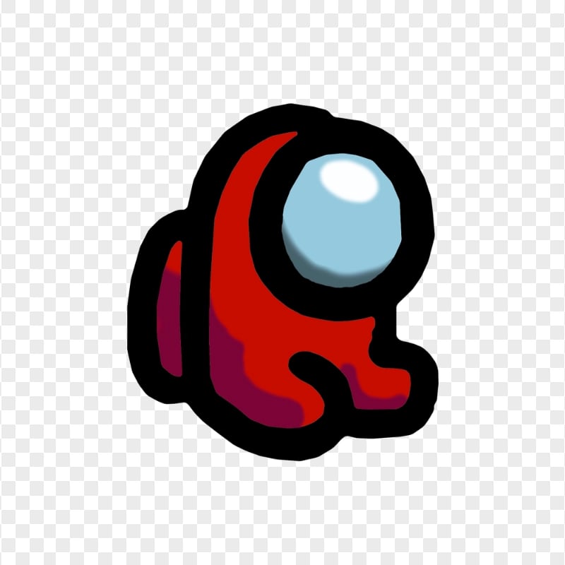 HD Red Among Us Crewmate Character Baby Child PNG | Citypng
