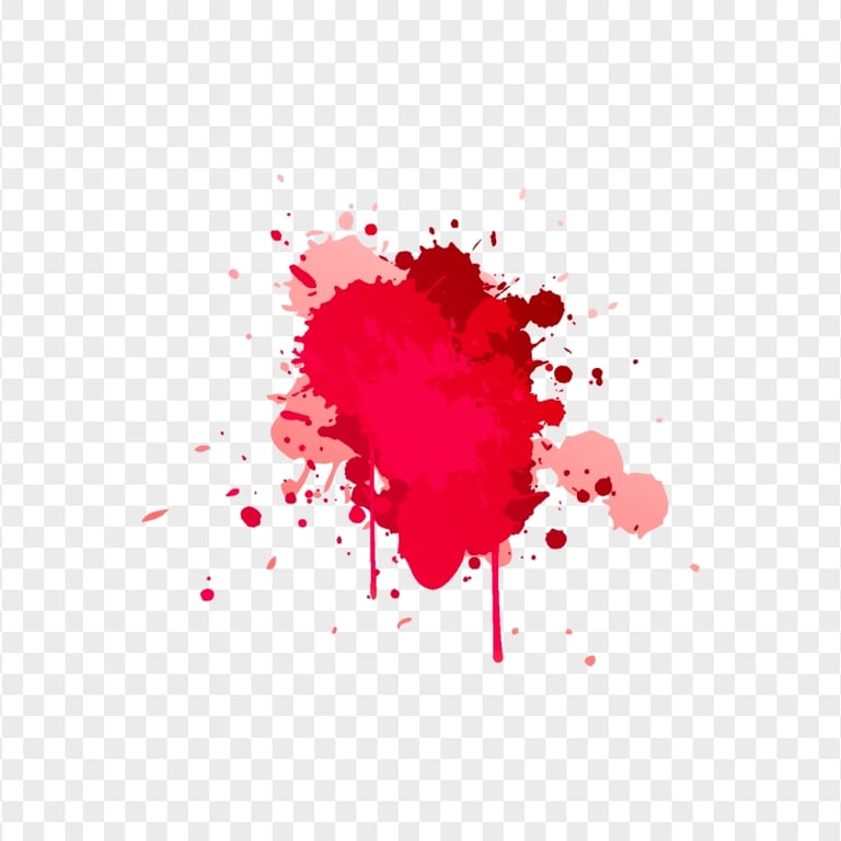 Red Paint Splash PNG | Citypng
