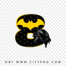 HD Batman Numbers Pack Free PNG | Citypng
