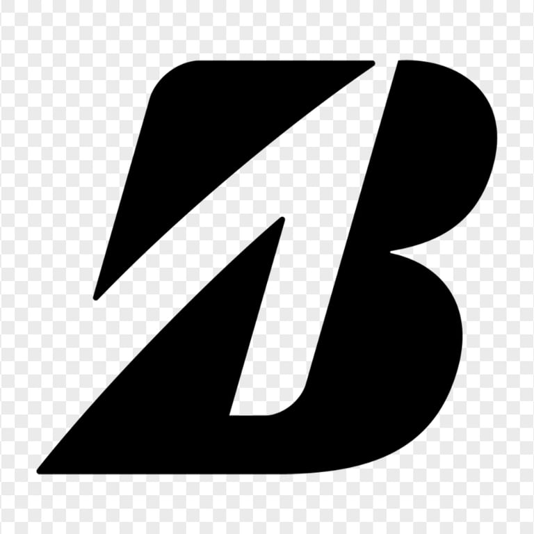 Bridgestone B Black Logo Icon HD PNG | Citypng