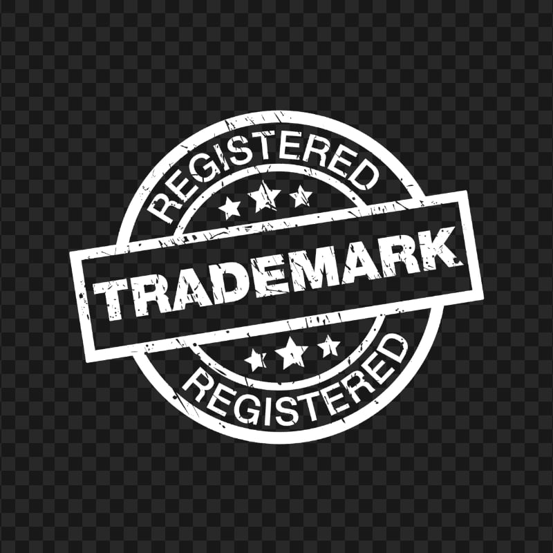 PNG R Registered Trademark White Stamp | Citypng