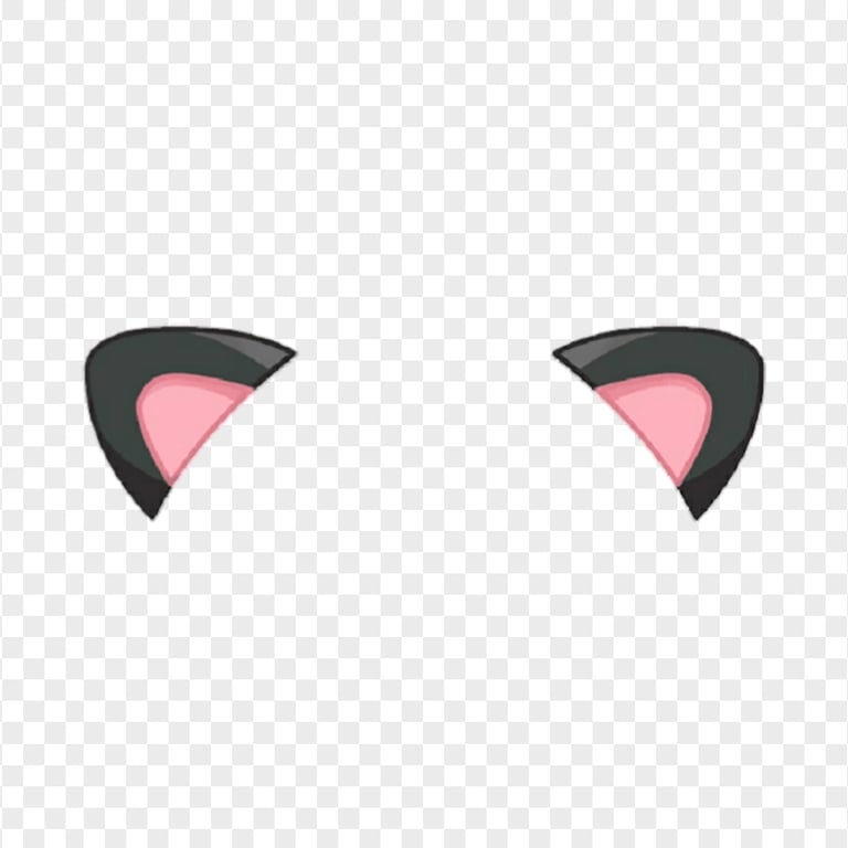 Sticker Of Cute Kawaii Cat Ears Transparent Background | Citypng