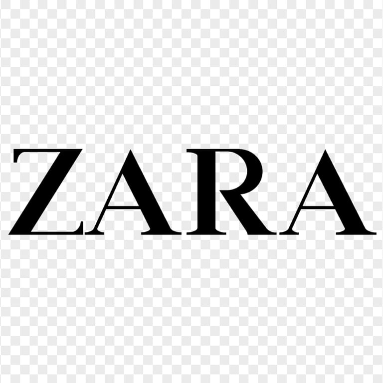 Zara White Logo Download PNG | Citypng