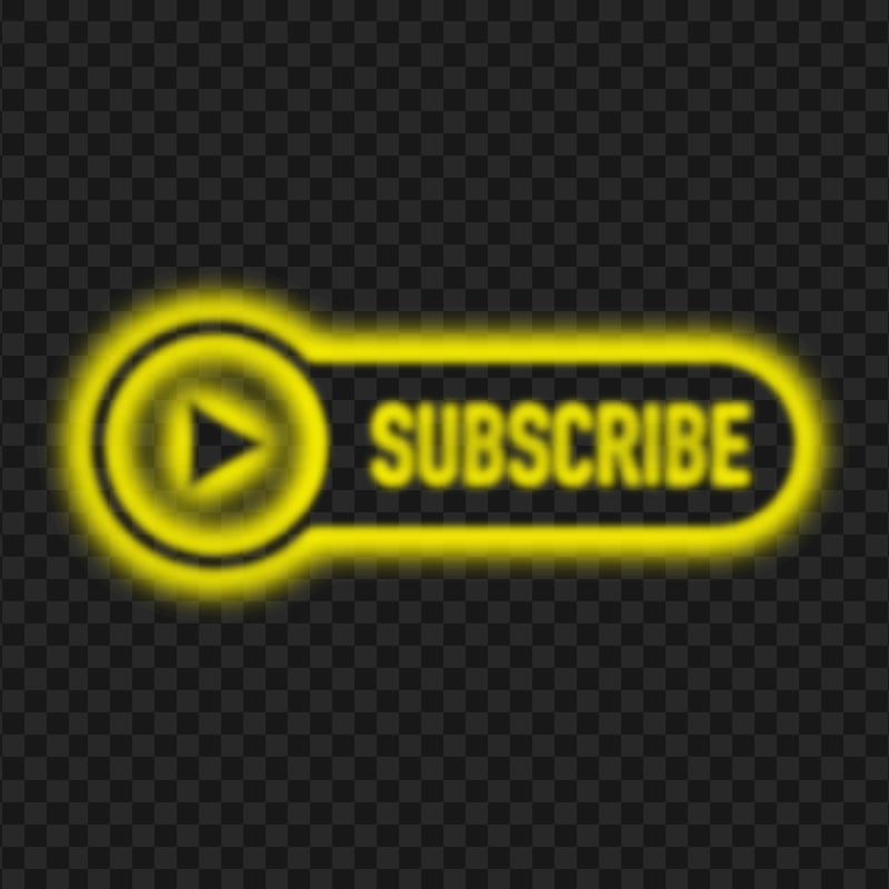 Youtube Yellow Subscribe Button