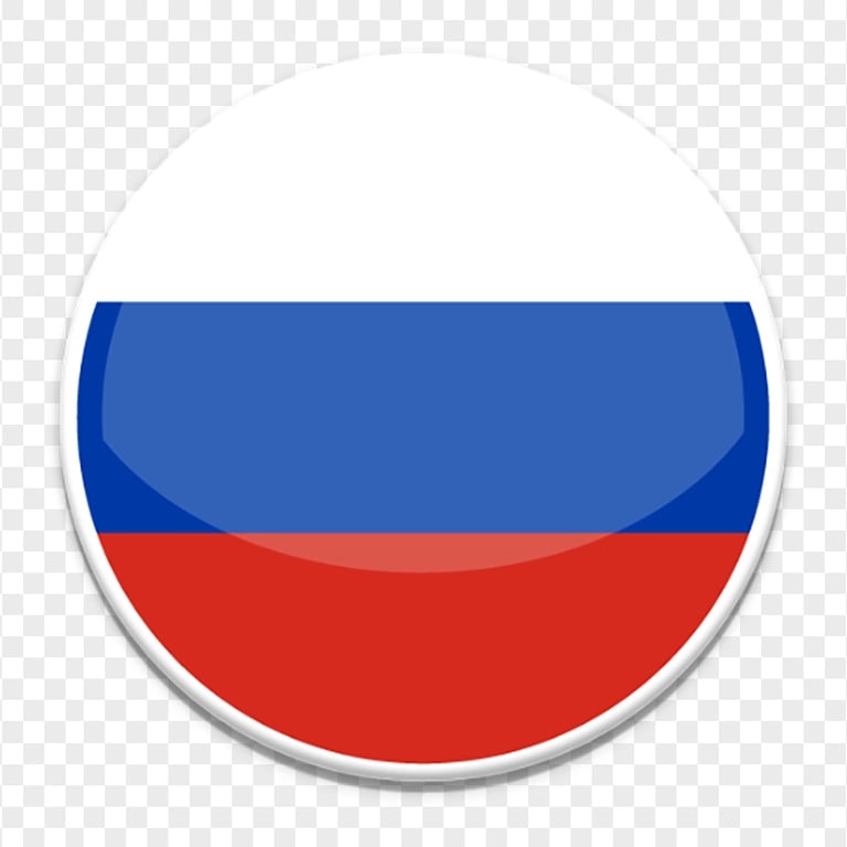 Download Round Russia Flag Icon PNG | Citypng