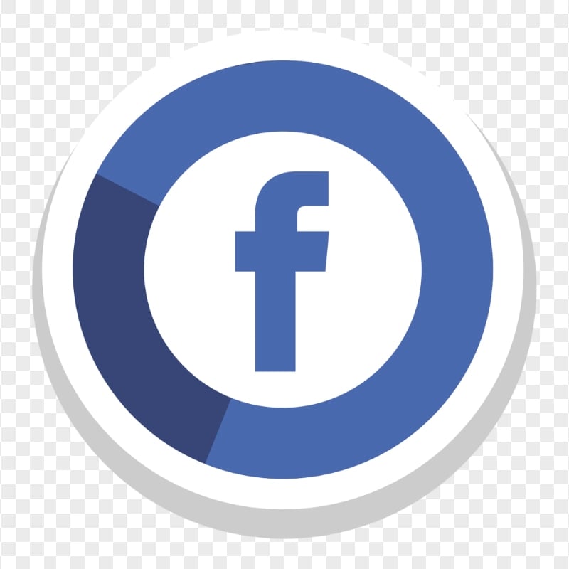 Facebook Icon Round Creative Modern Design | Citypng