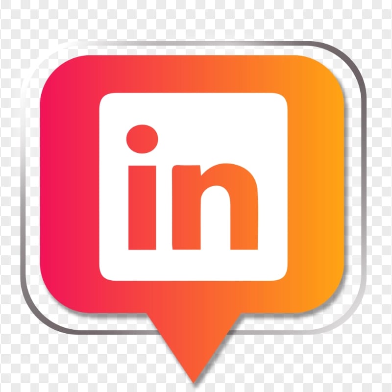 HD Colorful Creative Linkedin Pin Icon PNG | Citypng