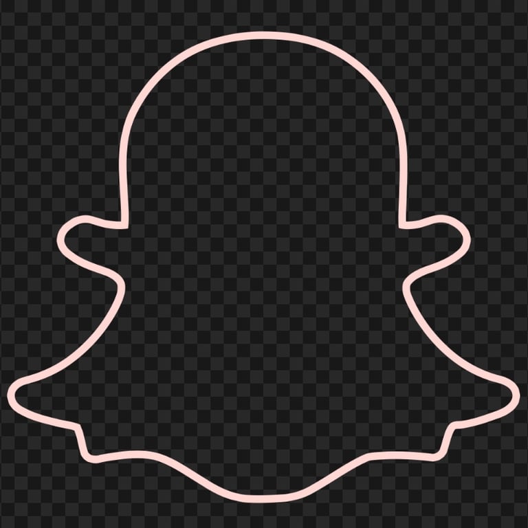 Vector Snapchat Ghost Logo Icon PNG Image | Citypng