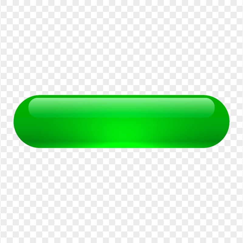 HD Green Glossy Button Transparent Background | Citypng