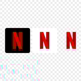 White Round Netflix Logo | Citypng