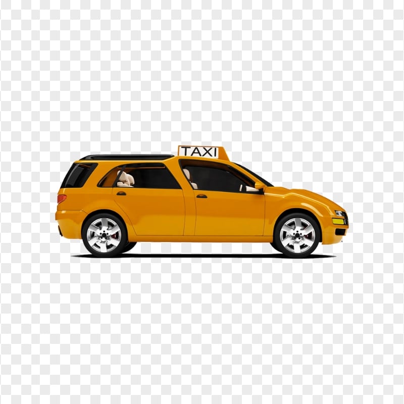 Taxi Side View Car Cab HD PNG | Citypng