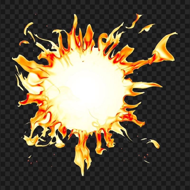 Flames Fire Circle Frame PNG | Citypng