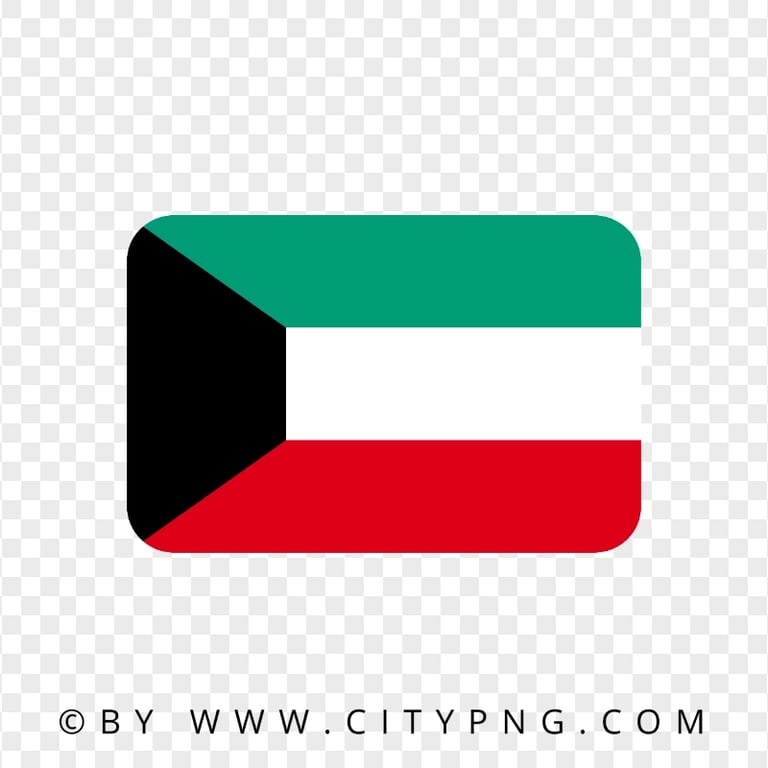 Vector Icon Of Kuwait Flag FREE PNG | Citypng