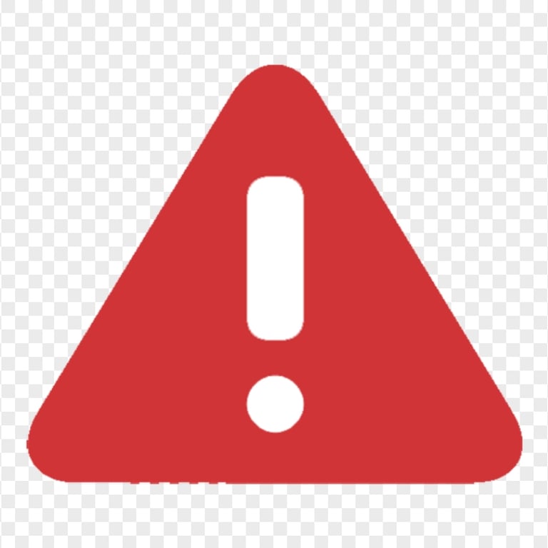 Red Warning Triangle Logo Icon Symbol Sign | Citypng