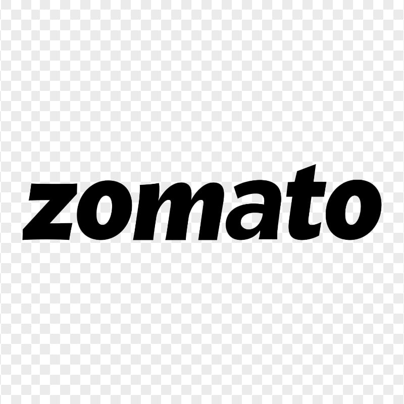 Zomato Black Logo HD PNG | Citypng