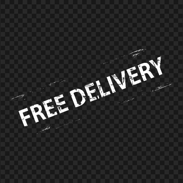 Free Delivery Red Rubber Stamp Transparent Background | Citypng
