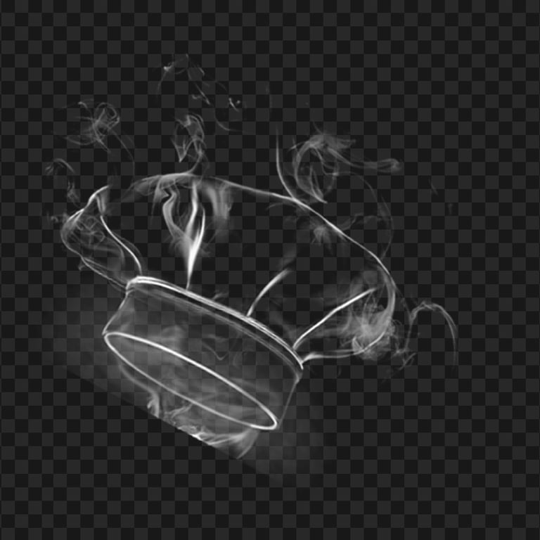 HD Chef Kitchen Hat Smoke Transparent Background | Citypng