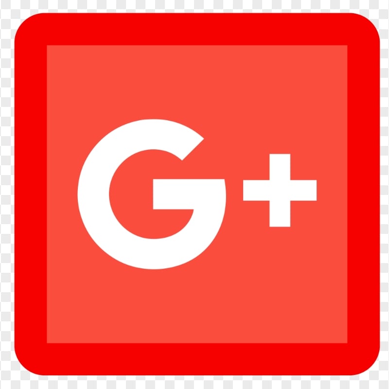 Square Red Icon Google G Plus Icon | Citypng
