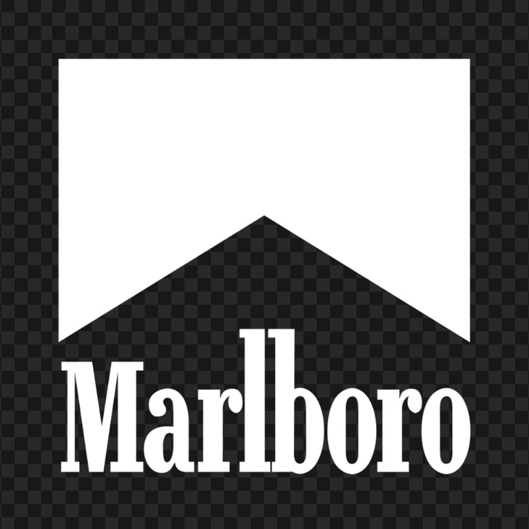 Marlboro White Logo HD PNG | Citypng