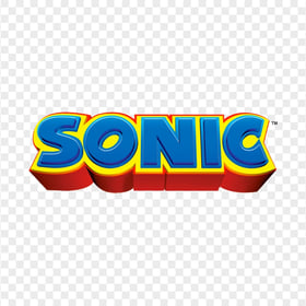 Sonic Logo Word Art FREE PNG | Citypng