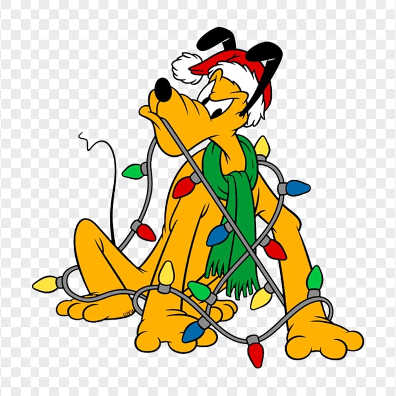 PNG Pluto Santa Hat Angry Face | Citypng