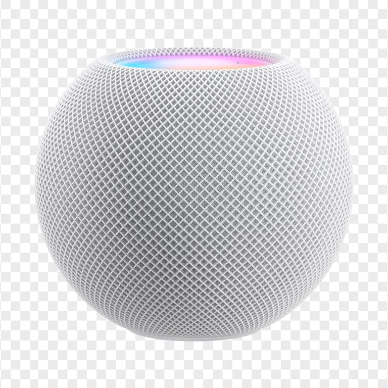 HD Apple White Homepod Mini Speaker PNG | Citypng