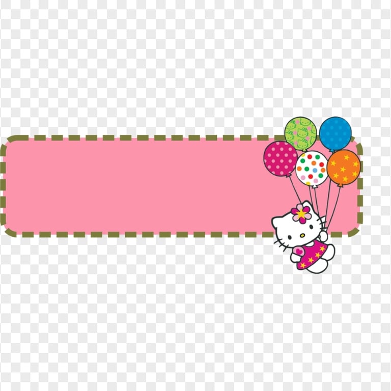 Hello Kitty Bow Outline Png