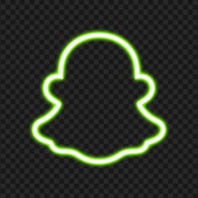 HD Red Snapchat Neon Logo PNG | Citypng