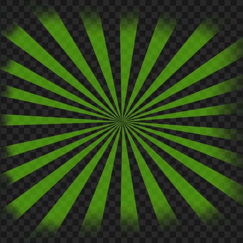 Transparent HD Green Sun Rays Effect | Citypng
