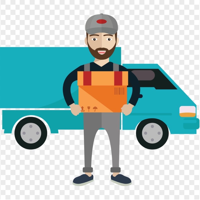Delivery Man Png